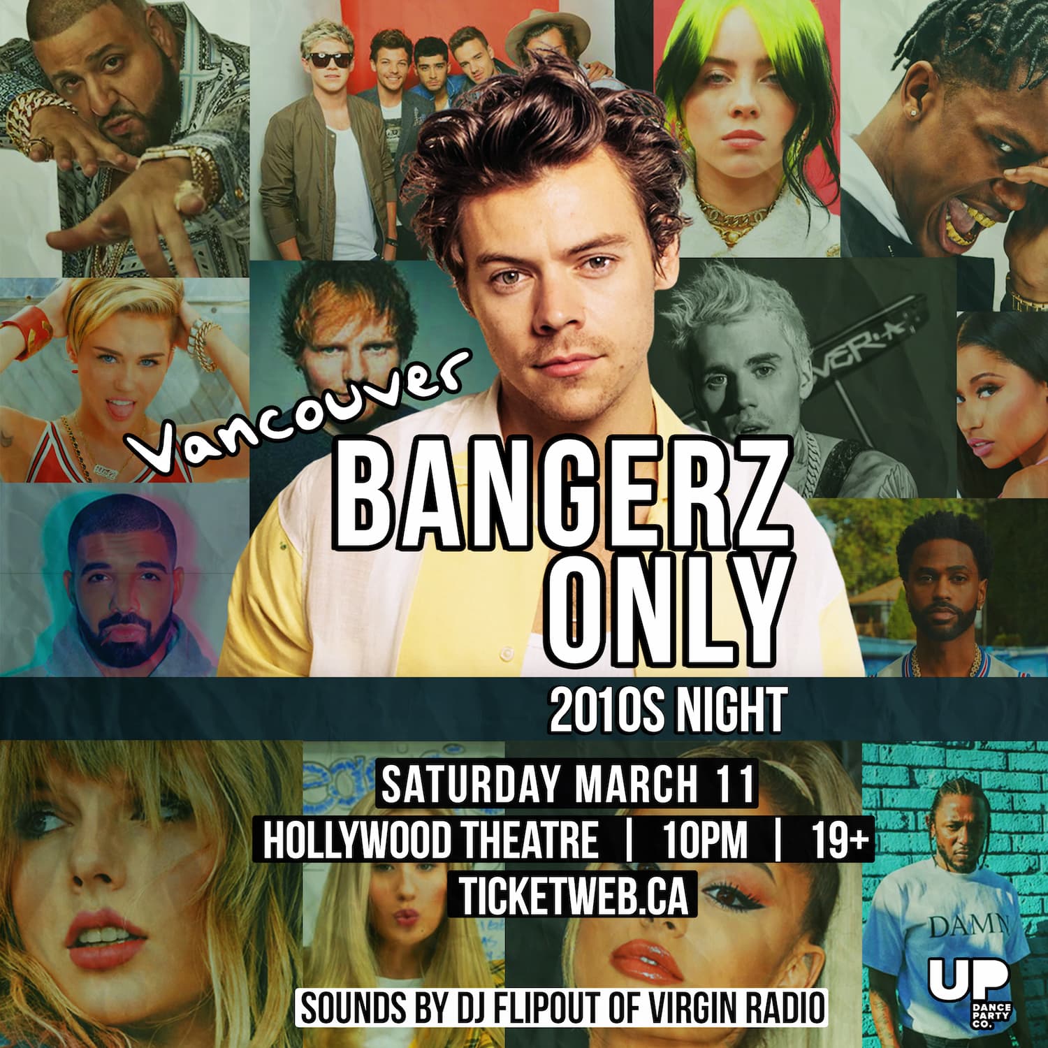 Bangerz Only: 2010s Night, at Hollywood Theatre